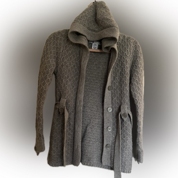 Shrinking Violet | Sweaters | Shrinking Violet Gray Cardigan Sweater ...